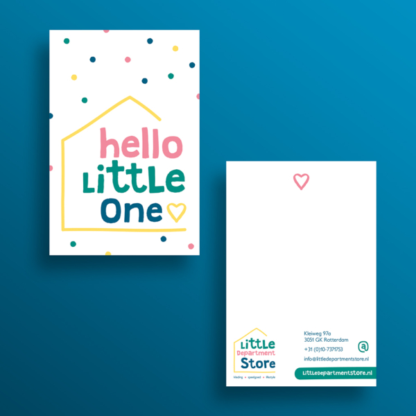 Logo en illustraties Little Department Store • Blitz Ontwerpt