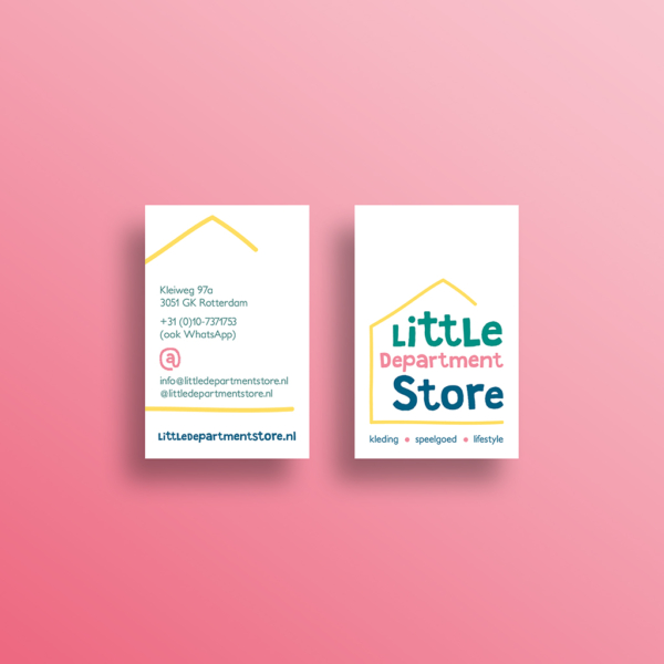 Logo en illustraties Little Department Store • Blitz Ontwerpt